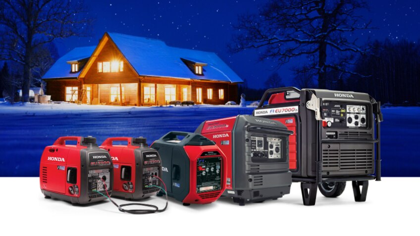 Ventes et offres spéciales sur les génératrices, souffleuses, tondeuses ...